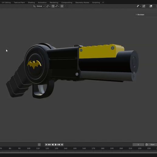 🔫 batman grapple gun・ 3D File for 3D printing・Cults
