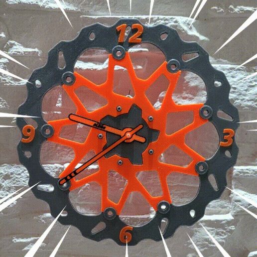 ktm wall clock