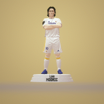 arquivo STL LUKA MODRIC - REAL MADRID ⚽ ・modelo para impressão 3D para ...