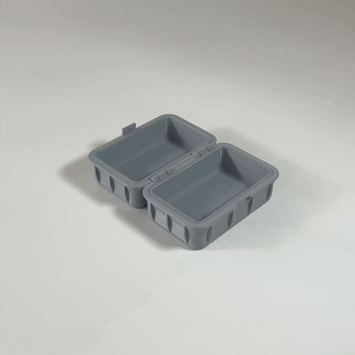 🔒 Storage Container Organizer Boxes with Snap Lock in 4 Sizes・ 3D File ...