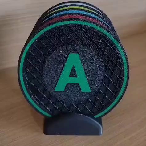 Free 3D file XBOX coaster collection 🎮 ・Template to download and 3D ...