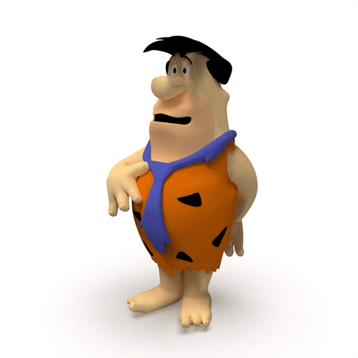 🏢 Fred Flintstone 3D Printable Model・ STL File for 3D printing・Cults