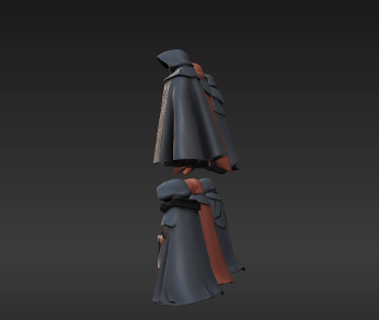 🎲 Billowing Capes & Cloaks - Custom Bits for 28mm Miniatures・ STL File ...