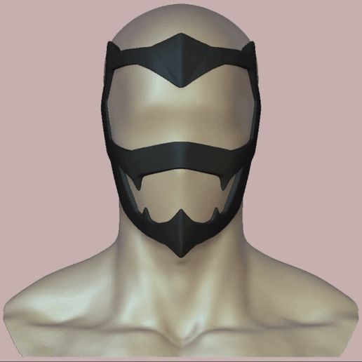 STL file Eijiro Kirishima - Red Riot mask - My Hero Academia - Boku no ...