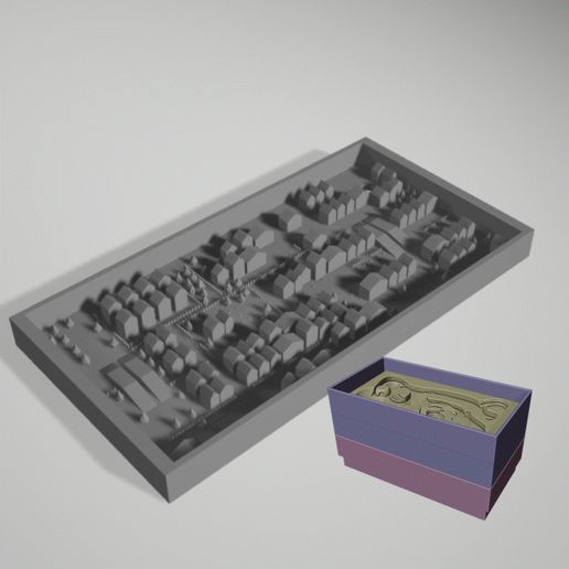 🎨 Stackable Infinite Mini-Golf Tower and Pocket Art Frame・ STL File for ...