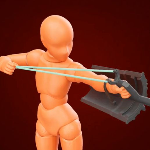 🛡️ BATTLE SHIELD SLINGSHOT・ OBJ File for 3D printing・Cults