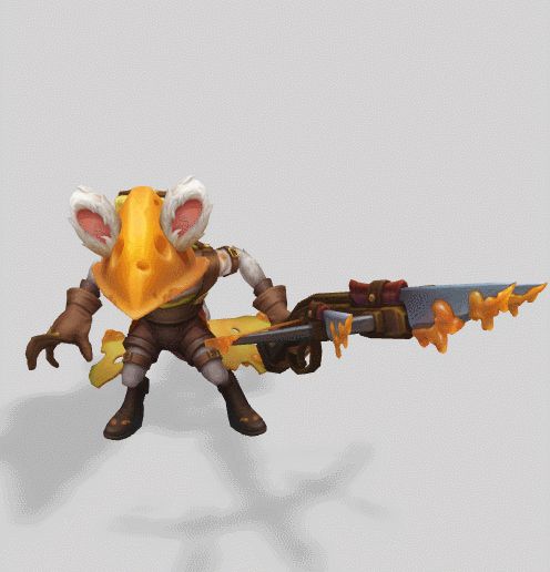 STL file Cheddar Chief Twitch League of Legends 3D print model 🦸 ・3D ...