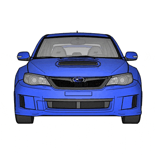 🚗 Subaru Impreza WRX STi GV 2011.・ STL File for 3D printing・Cults