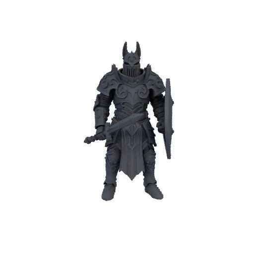 👾 Embodiment of Heroism – 3D Printable Detailed Fantasy Knight Figure ...