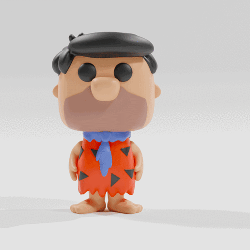 STL file fred flintstone funko pop 🆓 (OBJ)・3D printing idea to download ...