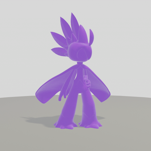 👹 #048- PALWORLD - Robinquill・ STL File for 3D printing・Cults