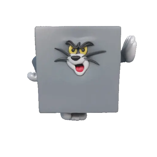 🟪 Square Tom・ 3D File for 3D printing・Cults