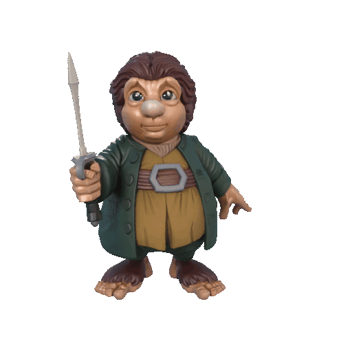 📽️ Bilbo Baggins from the classic animated film The Hobbit・ STL File ...