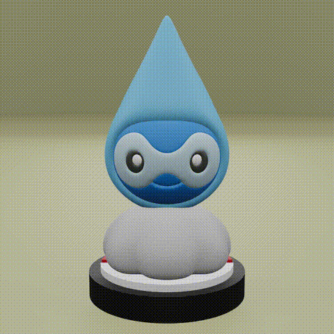 STL file Pokemon No. 351 Castform Pack 🐉 ・3D printable design to ...