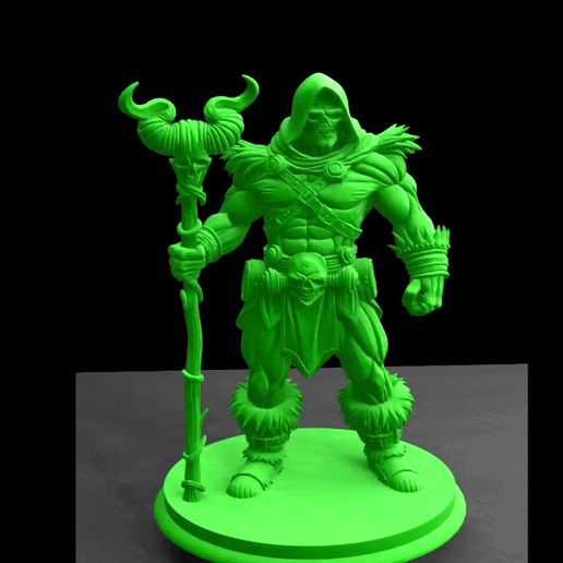 🗿 SKELETOR・ STL File for 3D printing・Cults