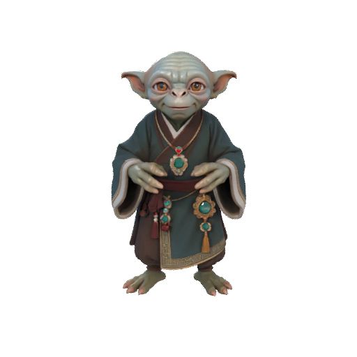 Yoda – Ornate Robe Master・ STL File for 3D printing・Cults