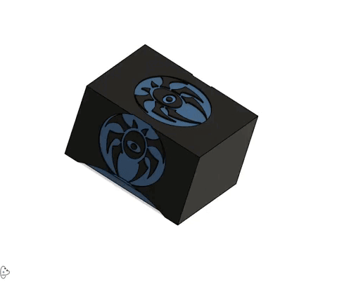 STL file deck box dimir 📦 ・3D printing model to download・Cults