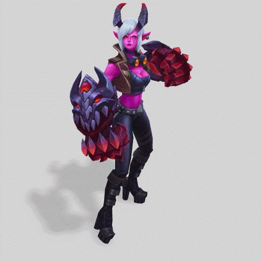 🎲 Demon Vi League of Legends 3D print model・ STL File for 3D printing・Cults