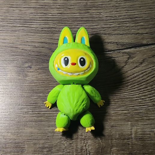 👾 Labubu Flexible・ STL File for 3D printing・Cults