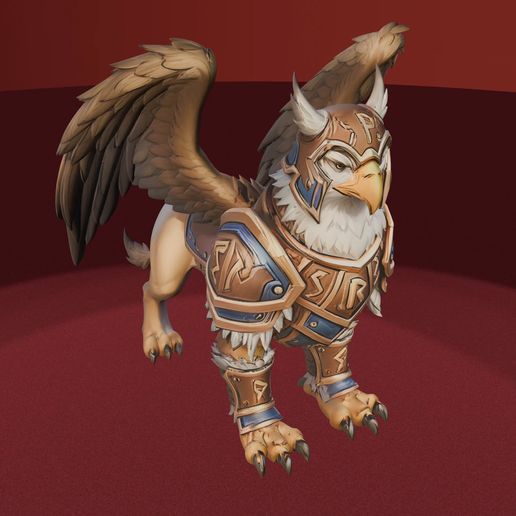 🎲 Gryphon from Warcraft・ STL File for 3D printing・Cults