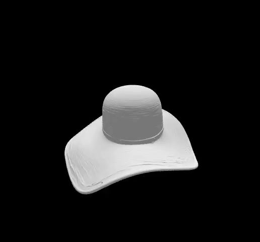 ☀️ Wide-Brimmed Sun Hat・ STL File for 3D printing・Cults