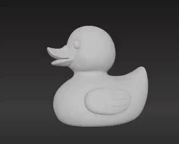 🦆 Iconic Rubber Ducky Replica - Matte Texture FDM/SLA Friendly Toy・ STL ...