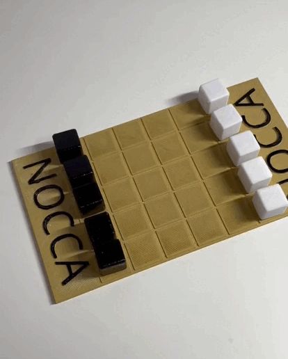 ♟️ Nocca x Nocca - 3D chess board game・ STL File for 3D printing・Cults