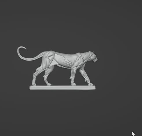 🐆 Leopard・Free STL File for 3D printing・Cults