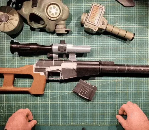 🔫 VSS VINTOREZ 1:1 LIFE-SIZED REPLICA・ 3D File for 3D printing・Cults