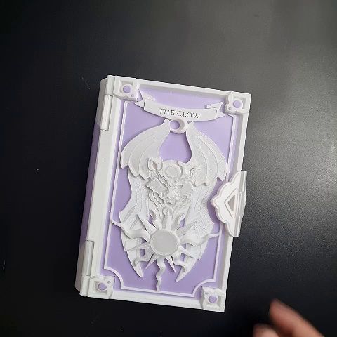 📚 The Clow Book – Cardcaptor Sakura Storage Box・ STL File for 3D ...