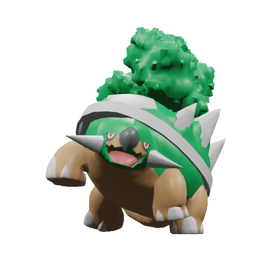 torterra sprite grid