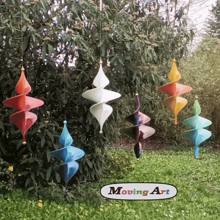 🌬️ Wind Spinner Spiral Helix Turbine Presupported・ STL File for 3D ...
