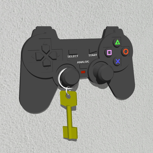 🕹️ KEYHOLDER JOYSTICK・ STL File for 3D printing・Cults