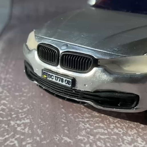 🚗 BMW 320i F30 – Highly Detailed 3D Model for Printing・3D Print with ...