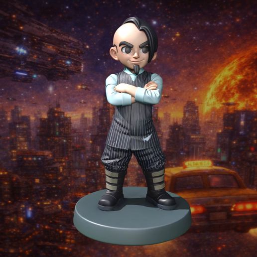 👾 ZORG - LE CINQUIÈME ÉLÉMENT - Figurine 3D style Infinity/Disney ...
