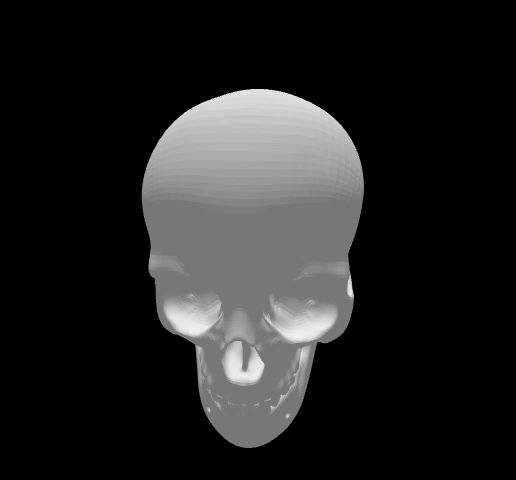 💀 Human Skull・ STL File for 3D printing・Cults