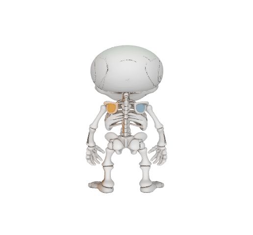 💀 FUN Skeleton Stl Glb for 3D Printer・ STL File for 3D printing・Cults