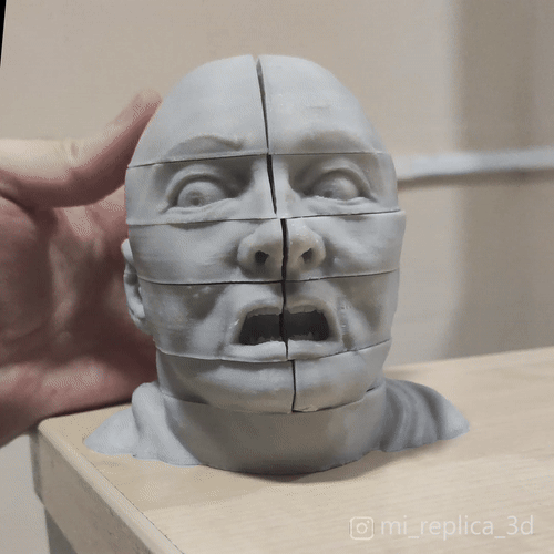 🗿 Arnold Schwarzenegger: Total Recall Simplified Mechanism・ STL File ...