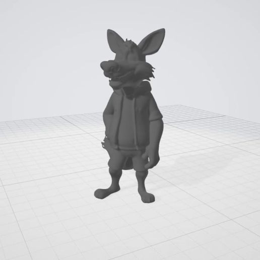 Free STL file Cute Fred the fox 🦊 ・3D print design to download・Cults