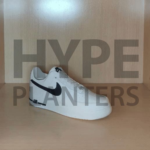 🪴 Air Force 1 Black and White pot stand ikea pack・ STL File for 3D ...