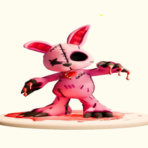 Free STL file Spoiled Terror Rabbit 🐇 ・3D printing design to download・Cults