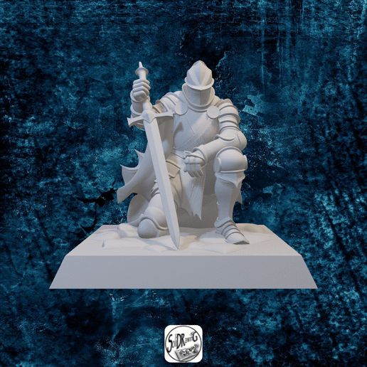 🗿 Knight’s Oath - SoliDRawinGs C215・ STL File for 3D printing・Cults