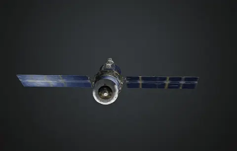 3D file COS Satellite Stl Obj Glb for 3D Printer 🛰️ ・Design to download ...