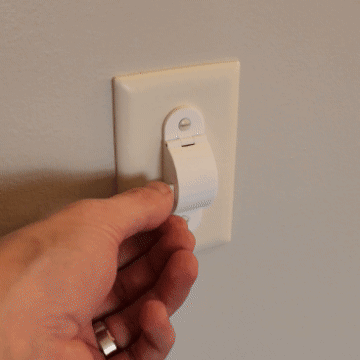 light switch lockable cover