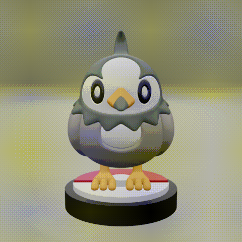 STL file Pokemon No. 396 Starly 🐉 ・Design to download and 3D print・Cults