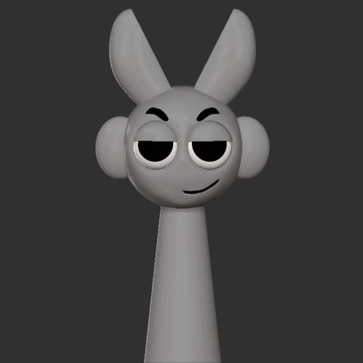 STL file Sprunki Incredibox Cutter Sprunki STL 3D Character Fanart 🧸 ...