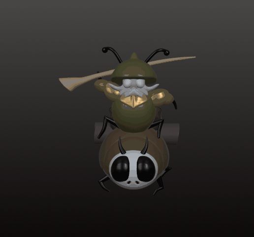 🍒 Garmond and Zaza from Hollow Knight: Silksong・ STL File for 3D ...
