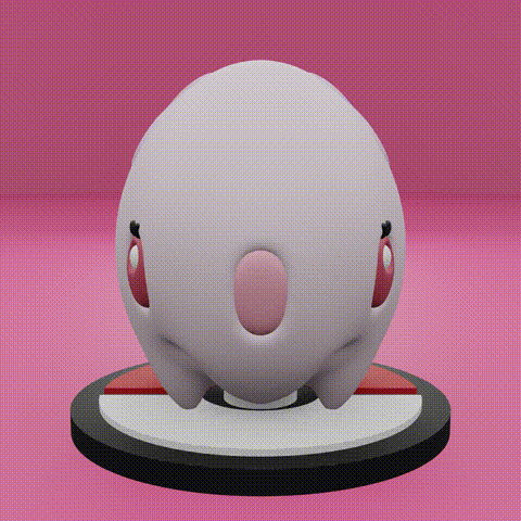 🐉 Pokemon No. 517 Munna・ STL File for 3D printing・Cults