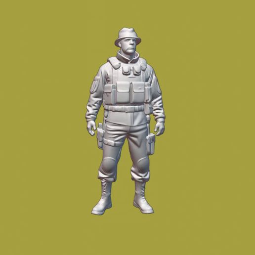 🫡 Soldier - STL Printable・Бесплатный STL для 3D-печать・Cults