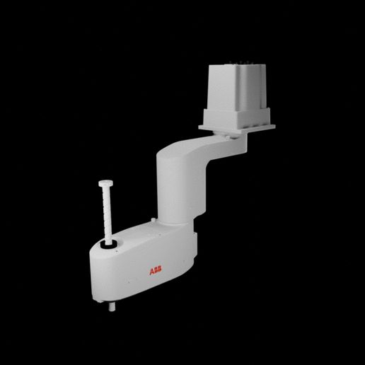 💪 ABB IRB 910INV SCARA Industrial Robotic Arm・ STL File for 3D printing ...